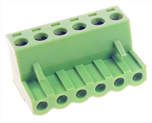 6 Way Screw Terminal Pluggable Socket Technical Data